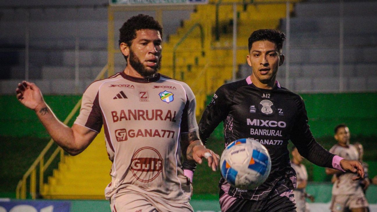 Deportivo Mixco amarga el debut de Iván Franco Sopegno en Comunicaciones FC - ESPN