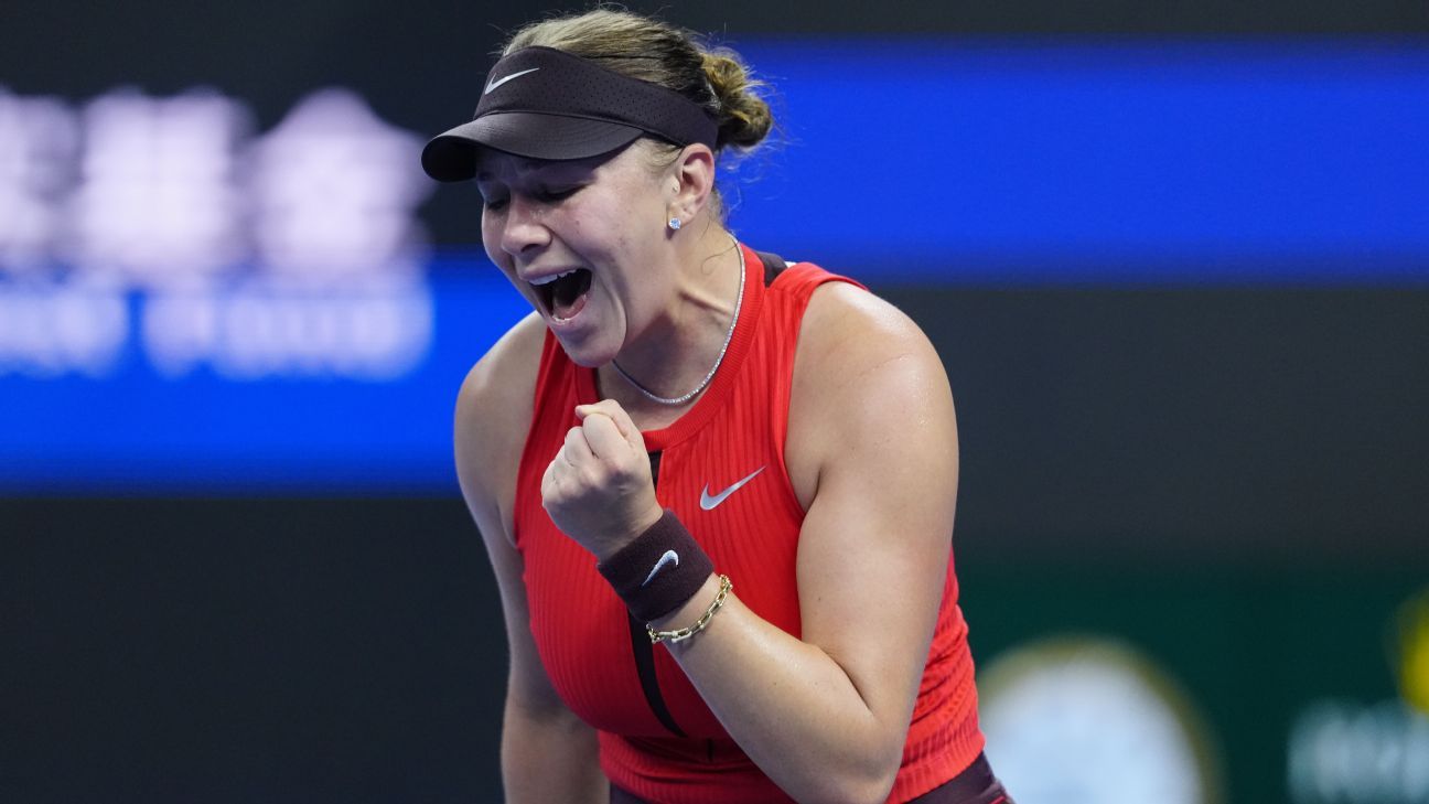 Así quedó el ranking WTA tras el título de Anisimova ante Noskova en el ...