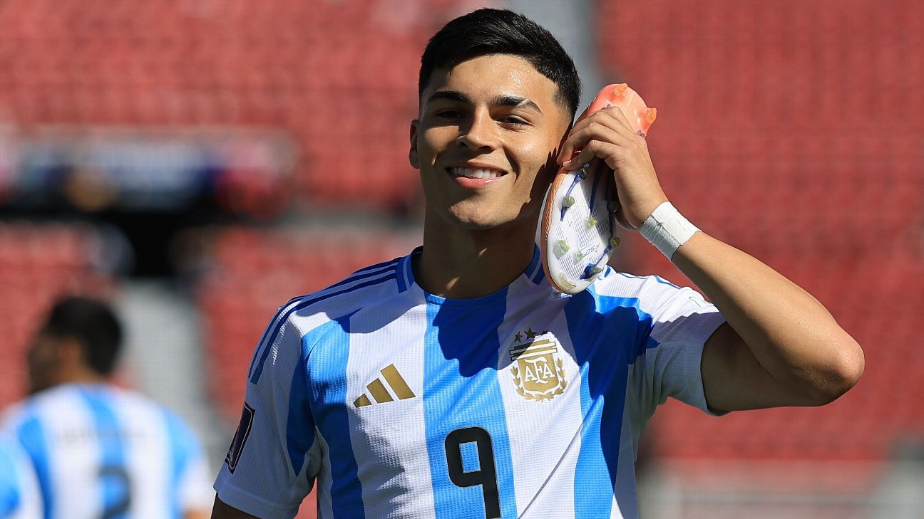 Alejo Sarco marcó el 1-0 para Argentina vs. Nigeria en el nacimiento ...