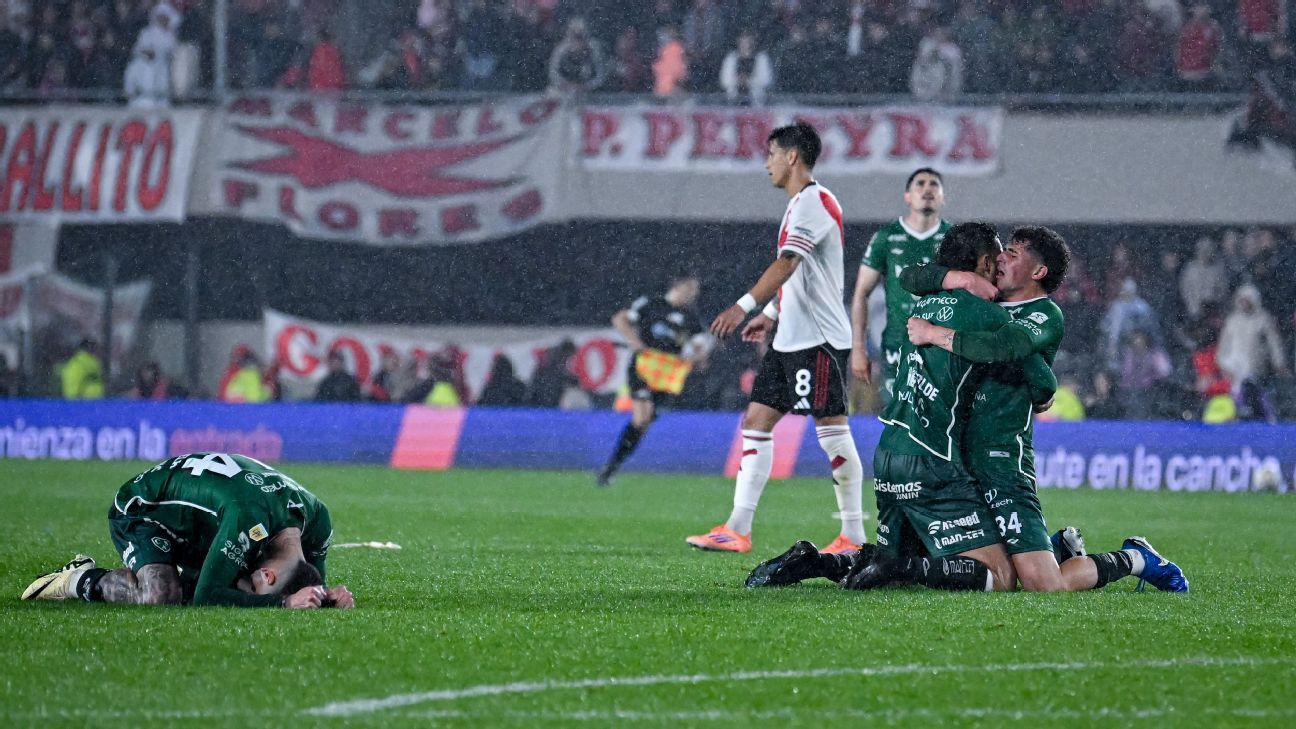 River perdió con Sarmiento en un Monumental caliente y extendió su mala racha en el Clausura - ESPN