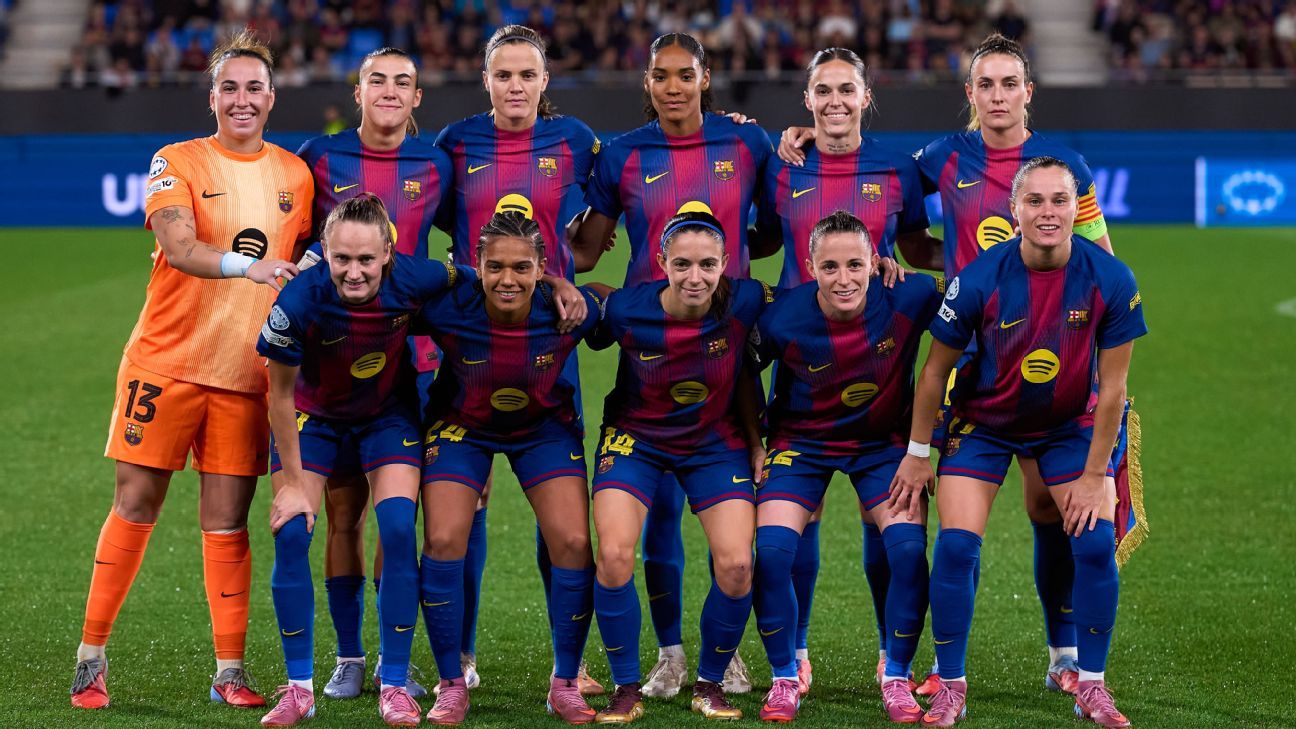 Roma vs Barcelona: alineaciones, J2 Champions Femenina - ESPN