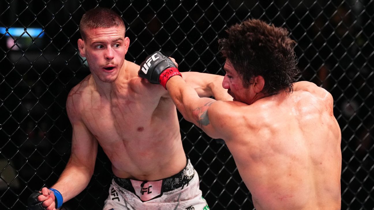 Aussie double act confirmed for UFC 322 in NYC - ESPN