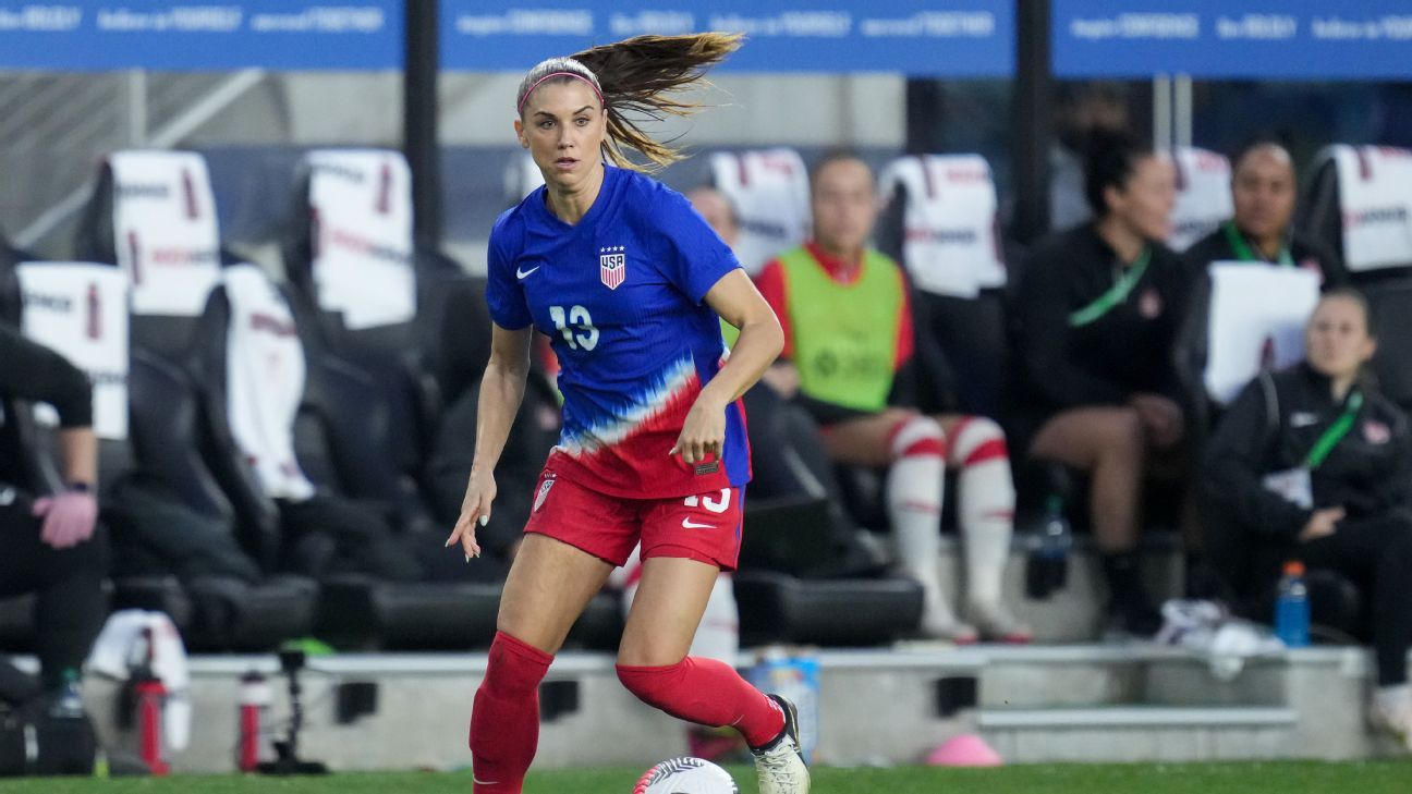 Portugal sorprende a la USWNT en la noche de homenaje a Alex Morgan - ESPN