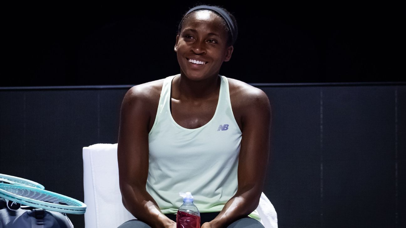 La valiosa reflexión de Coco Gauff: "Ser feliz es la mayor recompensa ...