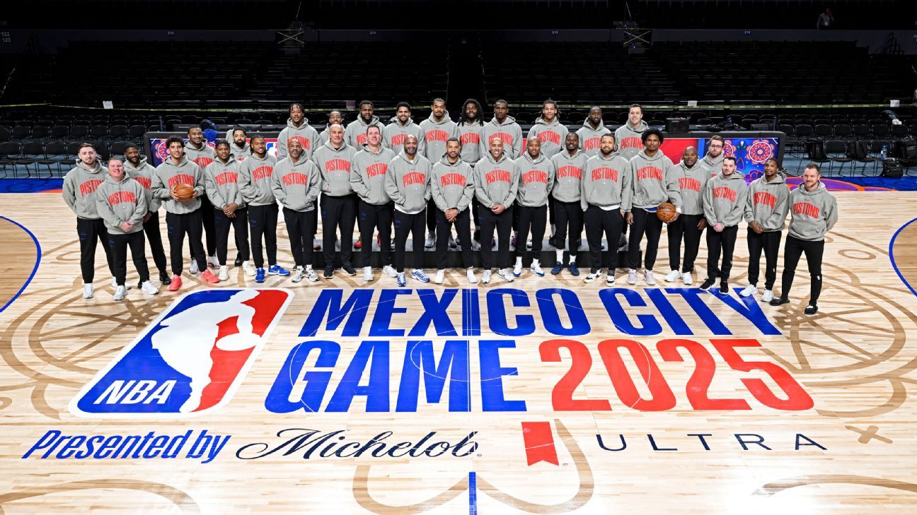 NBA México 2025 : Cuándo y dónde ver Pistons vs Mavericks - ESPN