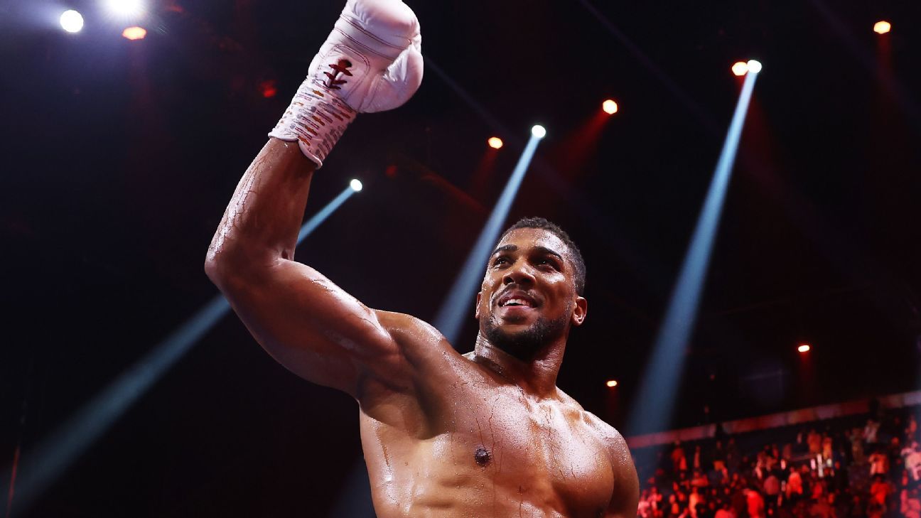 Jake Paul pelea con el ex campeón Anthony Joshua el 19 de diciembre - ESPN