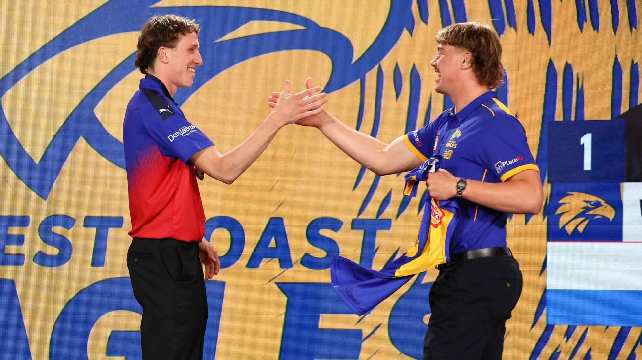 2025 AFL Draft as it happened: Every first-round pick and analysis - ESPN