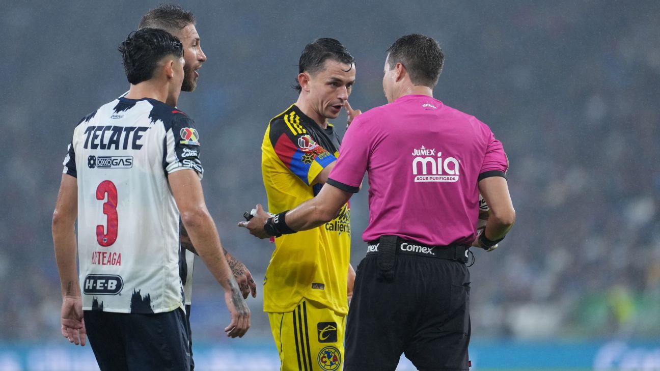 América: Arbitraje reconoció errores de la ida ante Rayados - ESPN