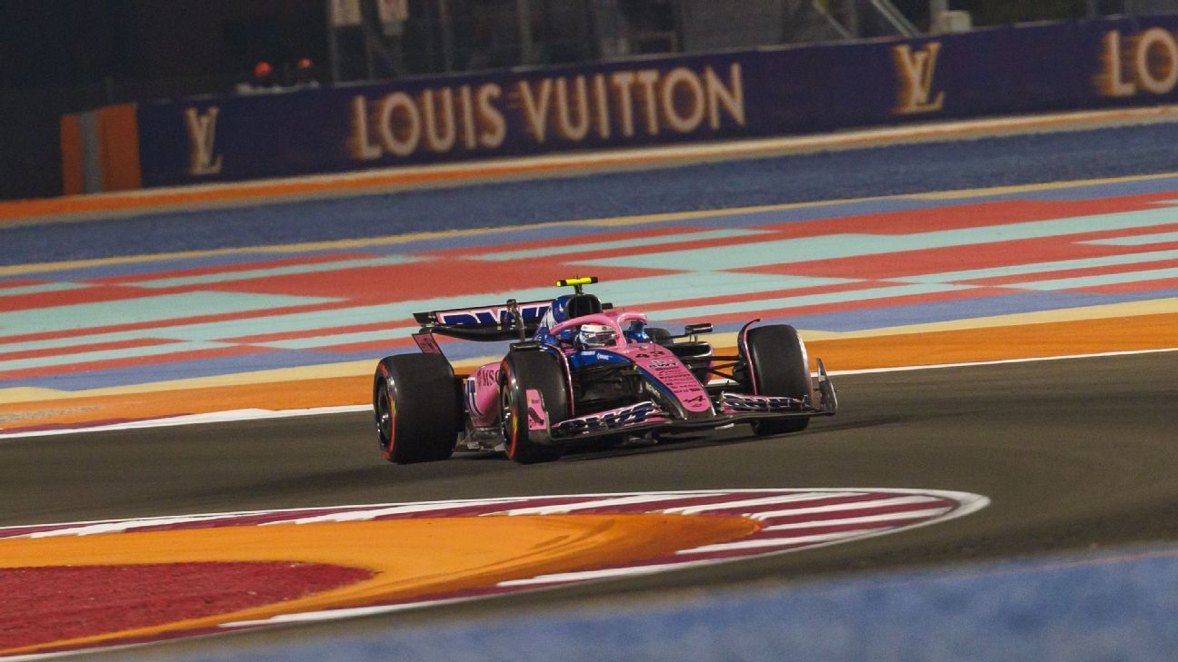 Franco Colapinto no pudo salir del fondo en Qatar - ESPN