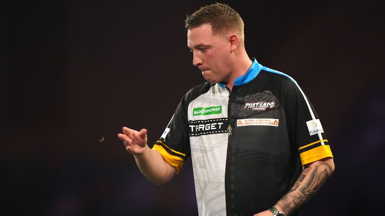 Wasps at the World Darts Championship: How insect caused a buzz at Ally ...