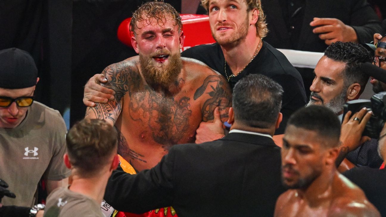Jake Paul (mandíbula) fuera hasta tarde 2026 o principios de 2027 - ESPN