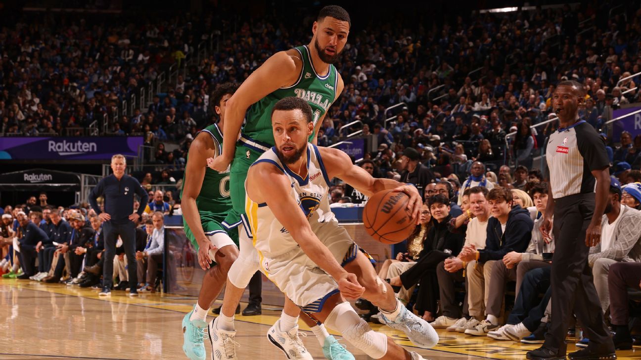 Com feito histórico de Curry, Warriors vencem Dallas e embalam na NBA ...