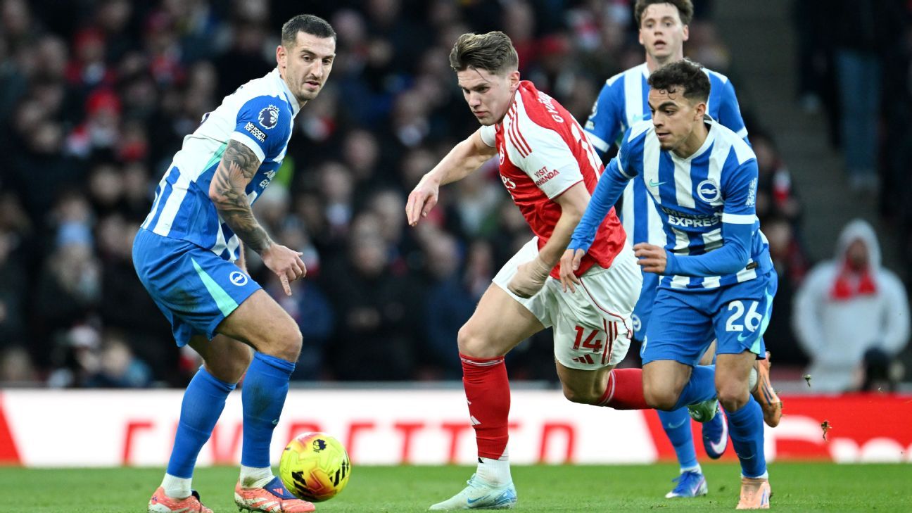Premier League live updates: Arsenal-Brighton, Liverpool-Wolves - ESPN