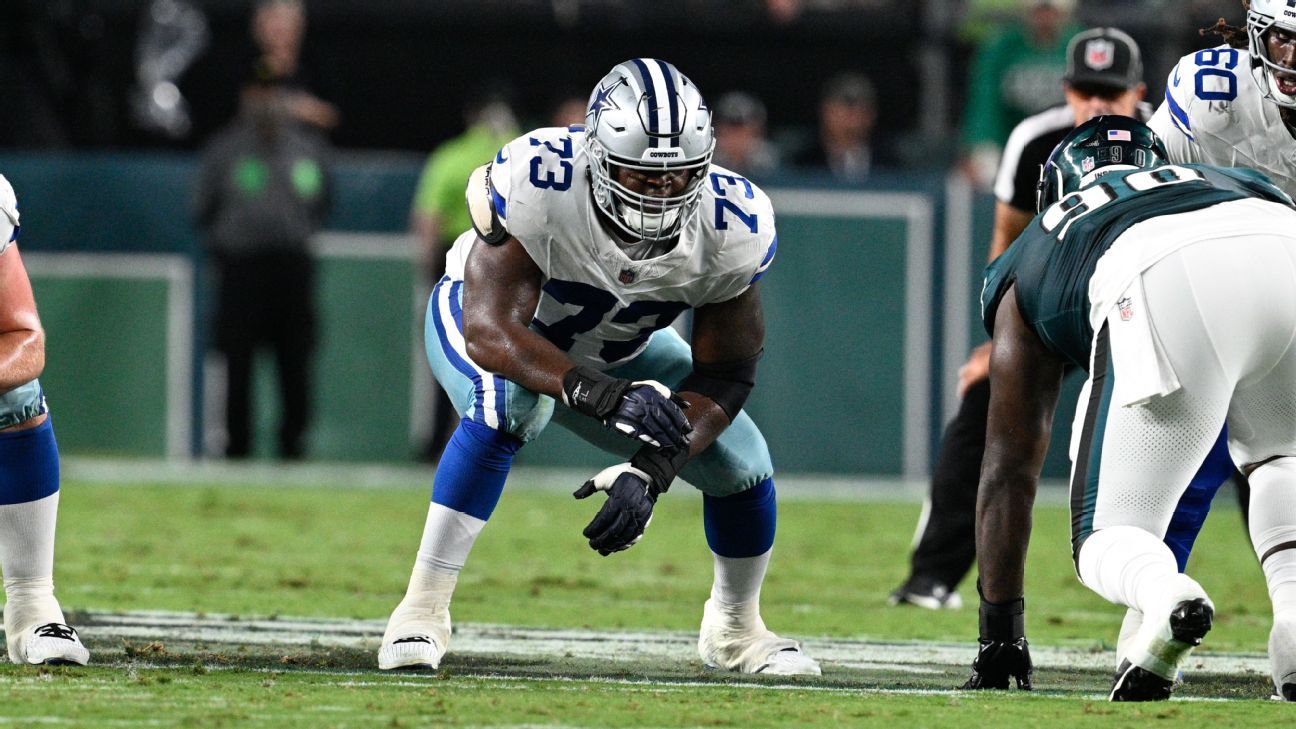 Will Cowboys keep Tyler Smith at left tackle in 2026? - ESPN