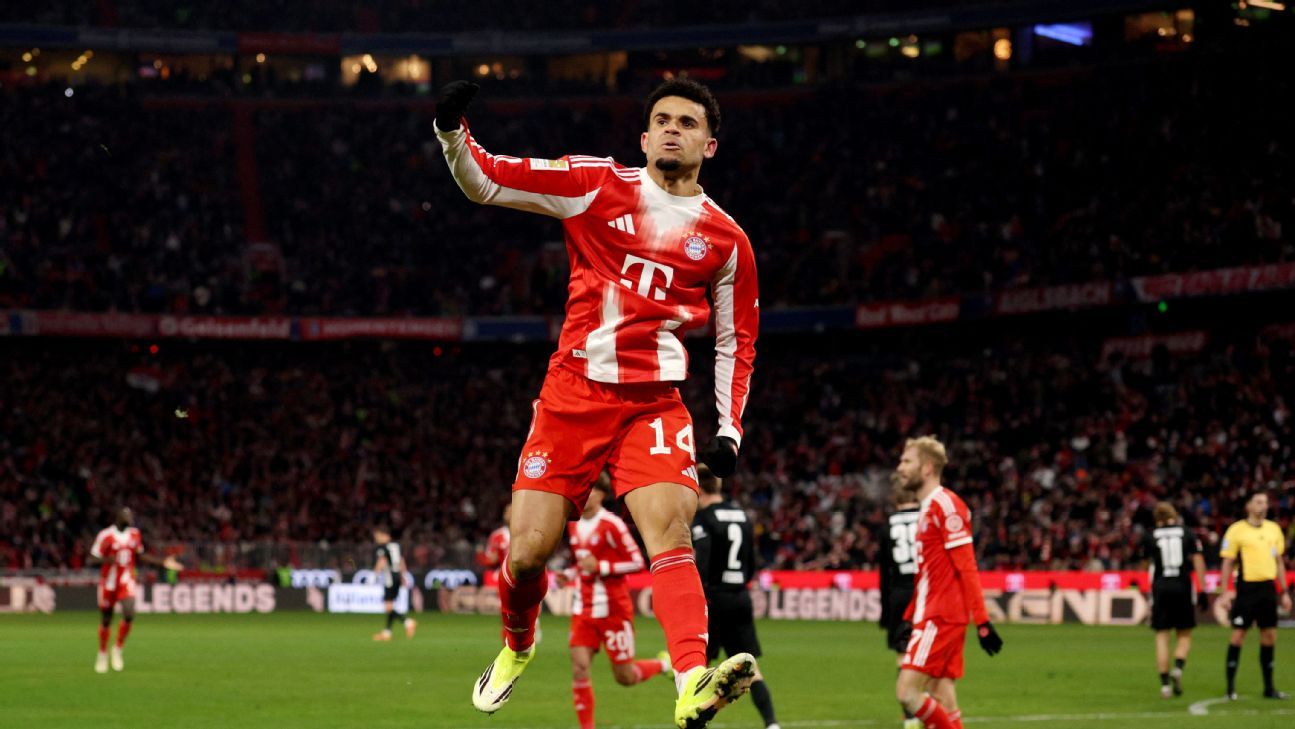 Video: Luis Díaz anotó su primer gol de 2026 en Bayern vs Wolfsburgo - ESPN