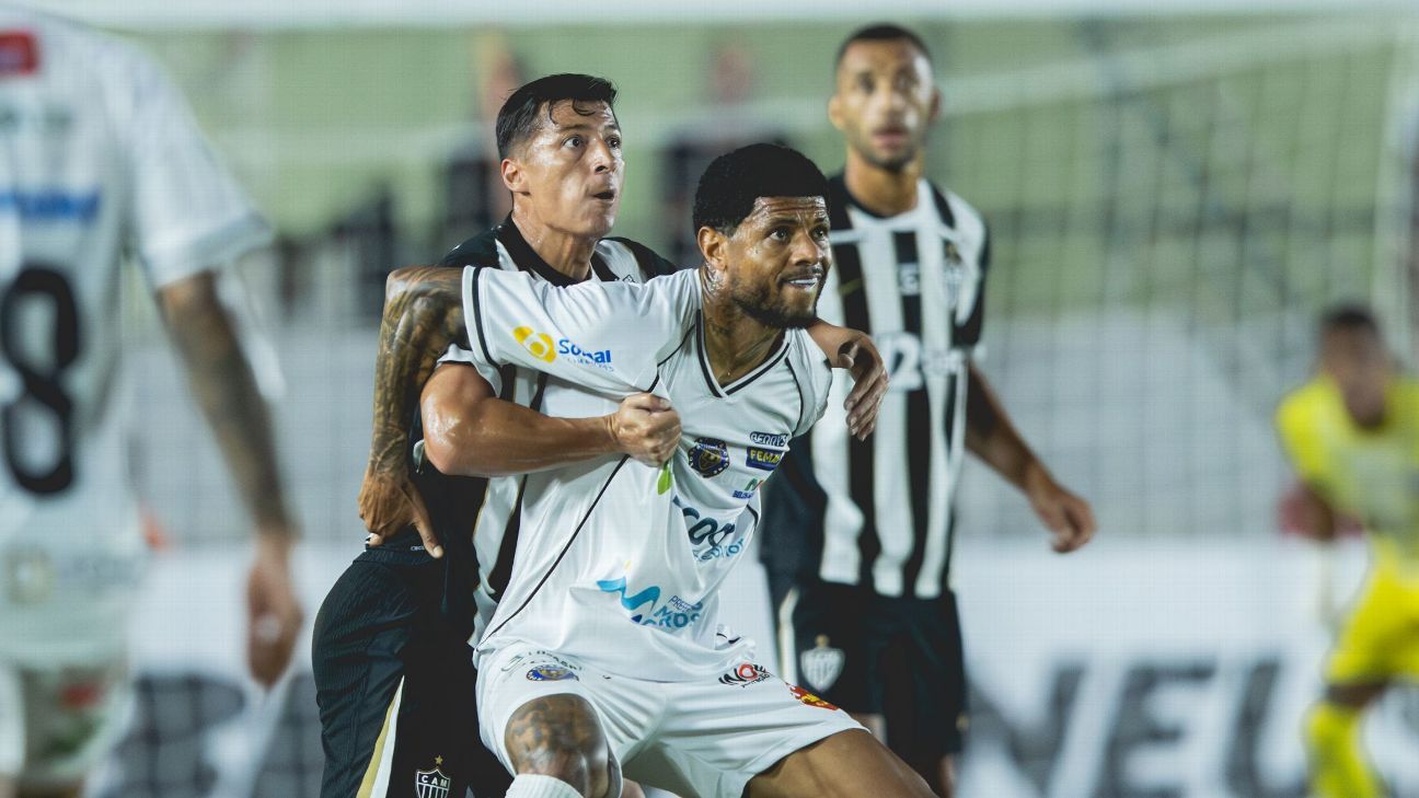 Com gol anulado nos acréscimos, Atlético-MG empata com o North e segue ...