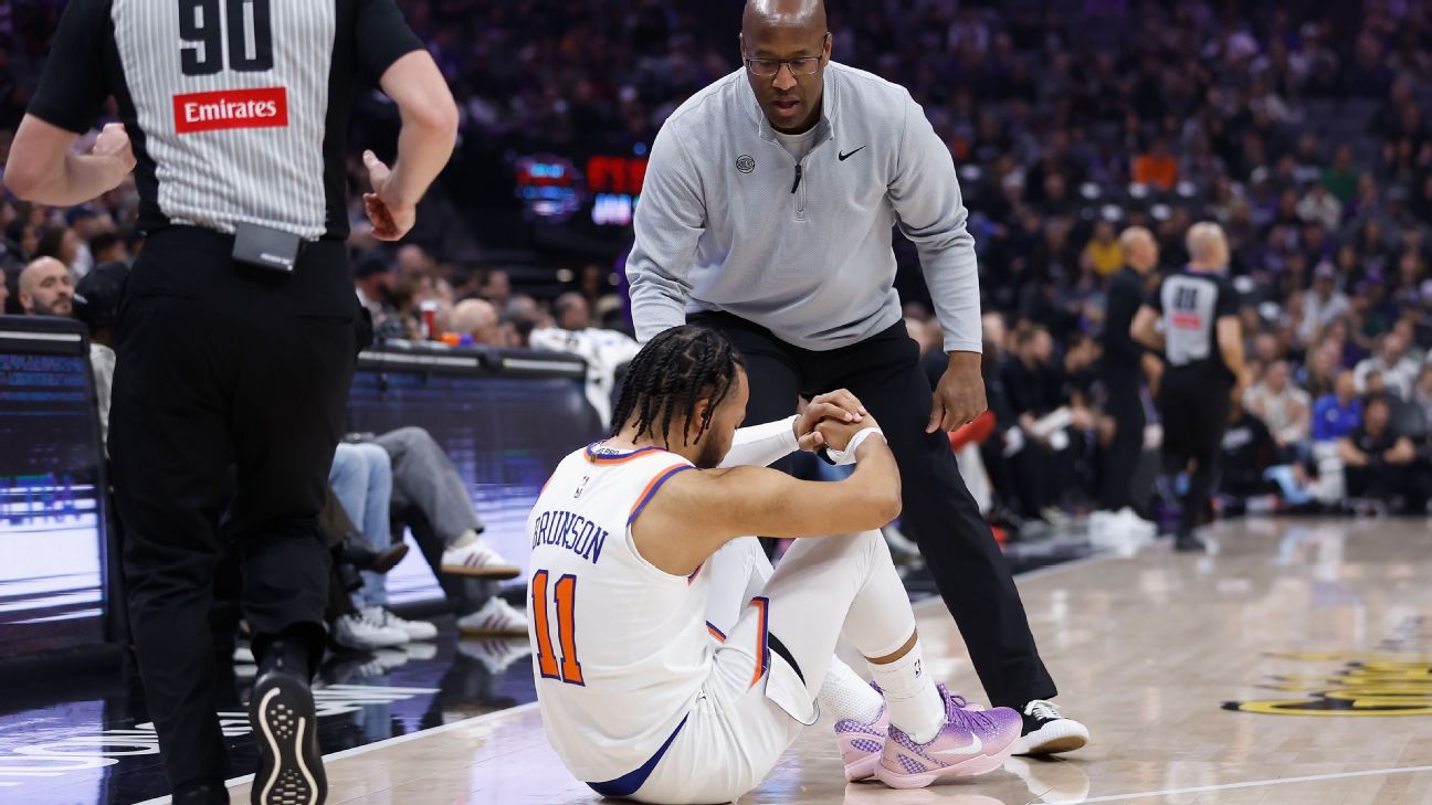 Jalen Brunson sufre esguince en el tobillo derecho - ESPN