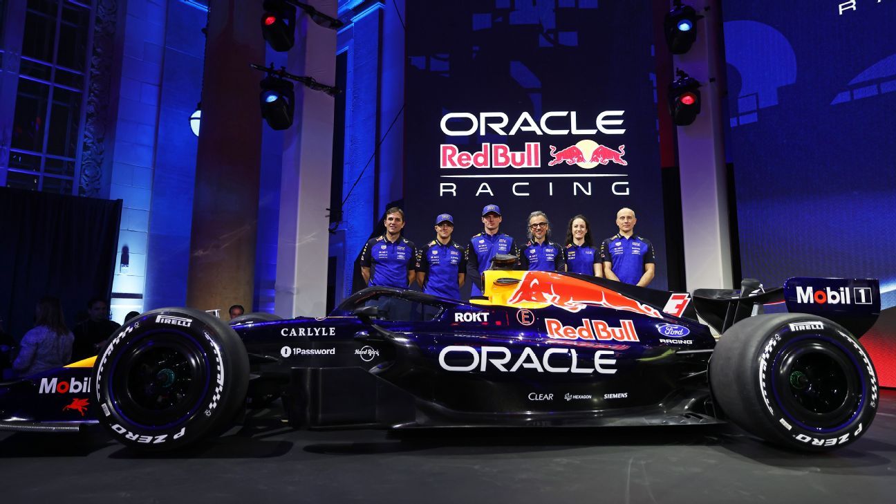 Red Bull, con otro azul para 2026 - ESPN
