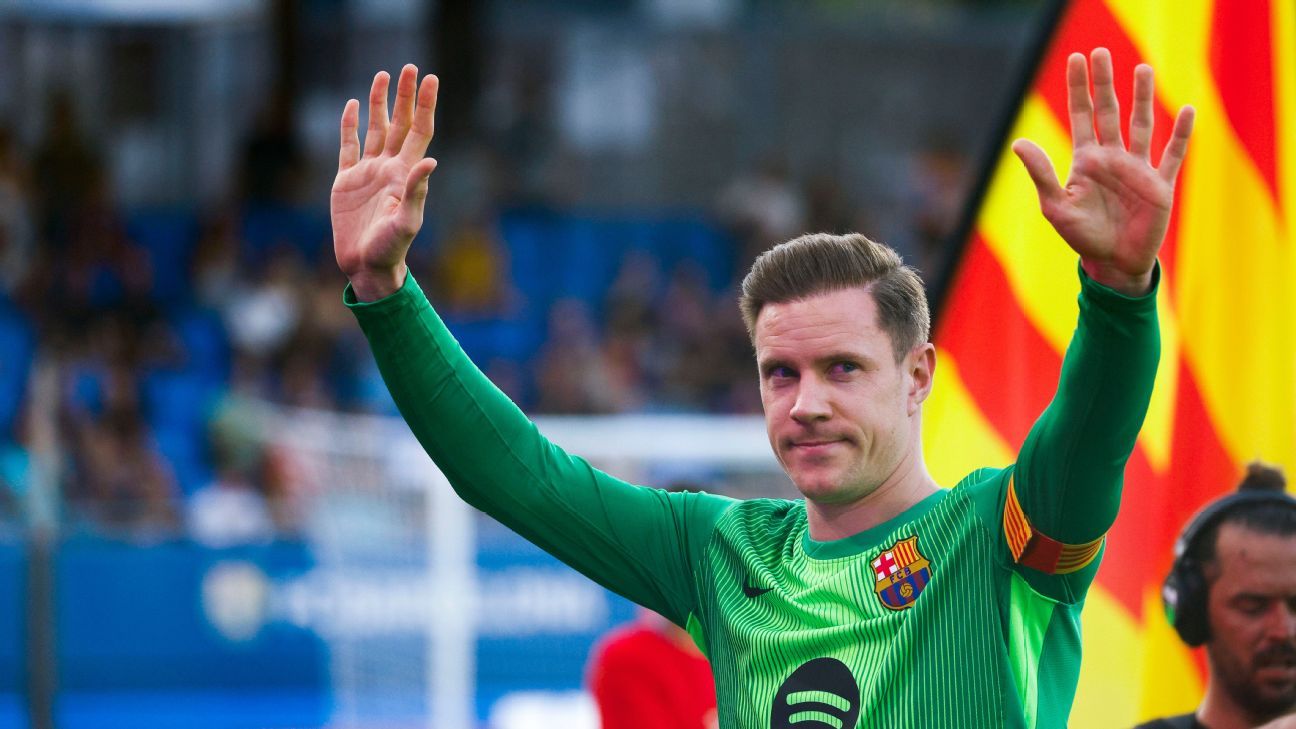 Barcelona: Dónde está Ter Stegen entre mejores arqueros del club - ESPN