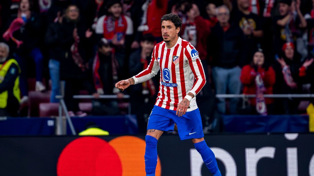 José María Giménez igualó a una leyenda del fútbol español en la tabla ...