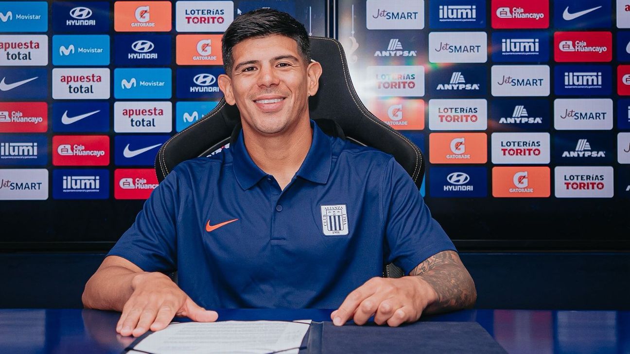 Alianza Lima oficializó el fichaje de Esteban Pavez, su último refuerzo ...