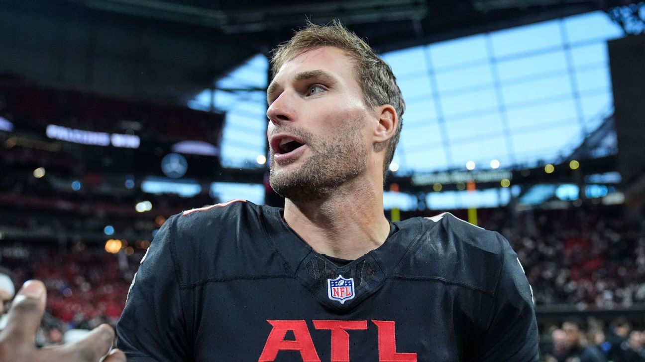 Falcons esperan cortar a Kirk Cousins antes de nuevo año, fuentes - ESPN
