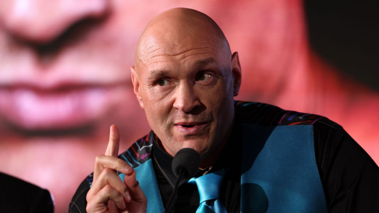 Tyson Fury won't push son Prince to follow in boxing footsteps - ESPN