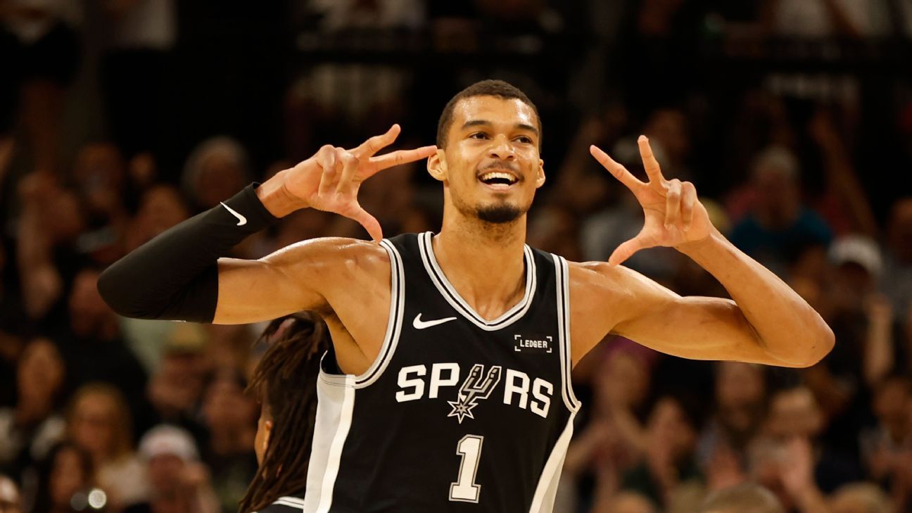 Wembanyama lideró a Spurs ante Pistons en una jornada NBA marcada por ...