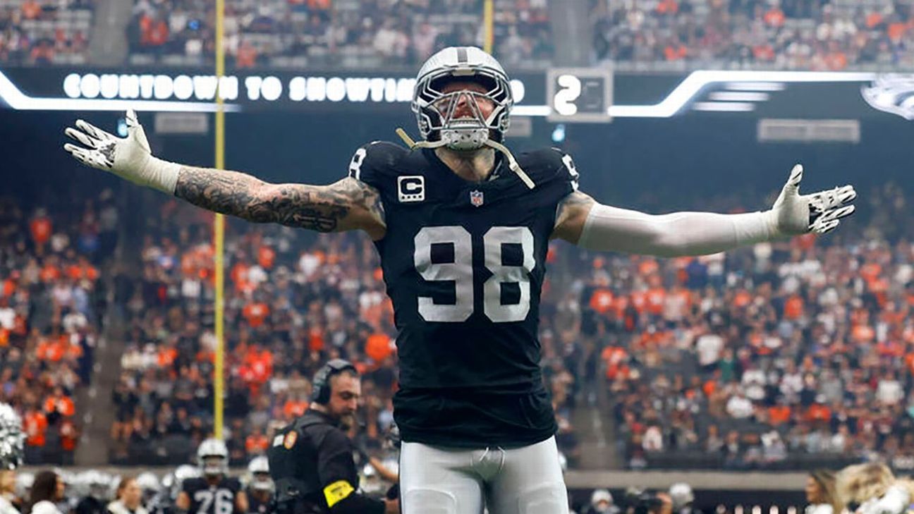 NFL: Ravens fecham troca histórica por Maxx Crosby e enviam duas ...