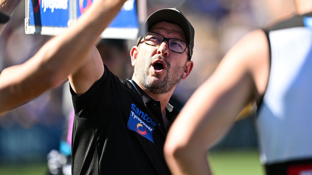 'Get stuck into it': new Port coach relishes challenge - ESPN