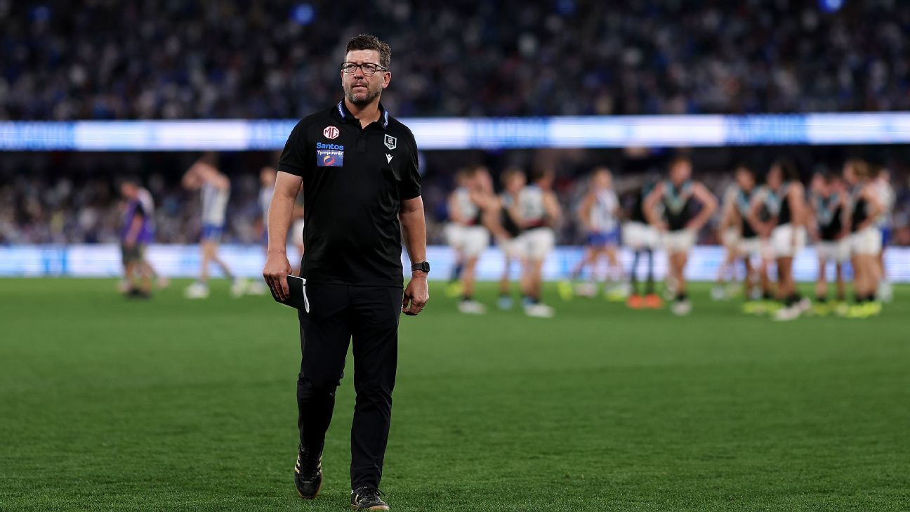 'I got it wrong': Port coach admits first-up blunder - ESPN
