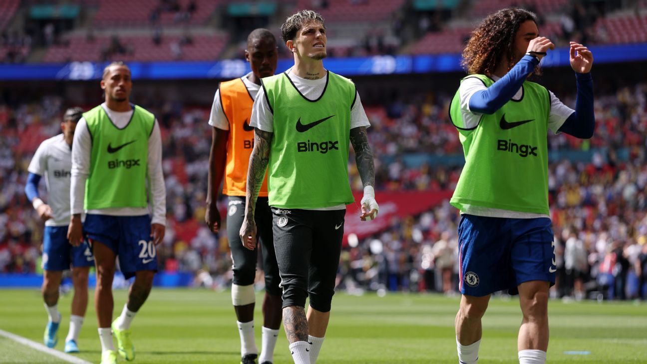 Chelsea vs Leeds United FA Cup semifinal as it happened: Enzo Fernandez ...