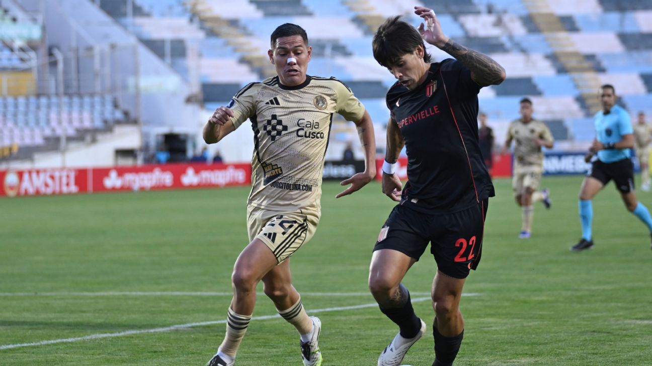 Estudiantes se lo empató a Cusco FC y sigue segundo en el Grupo A - ESPN