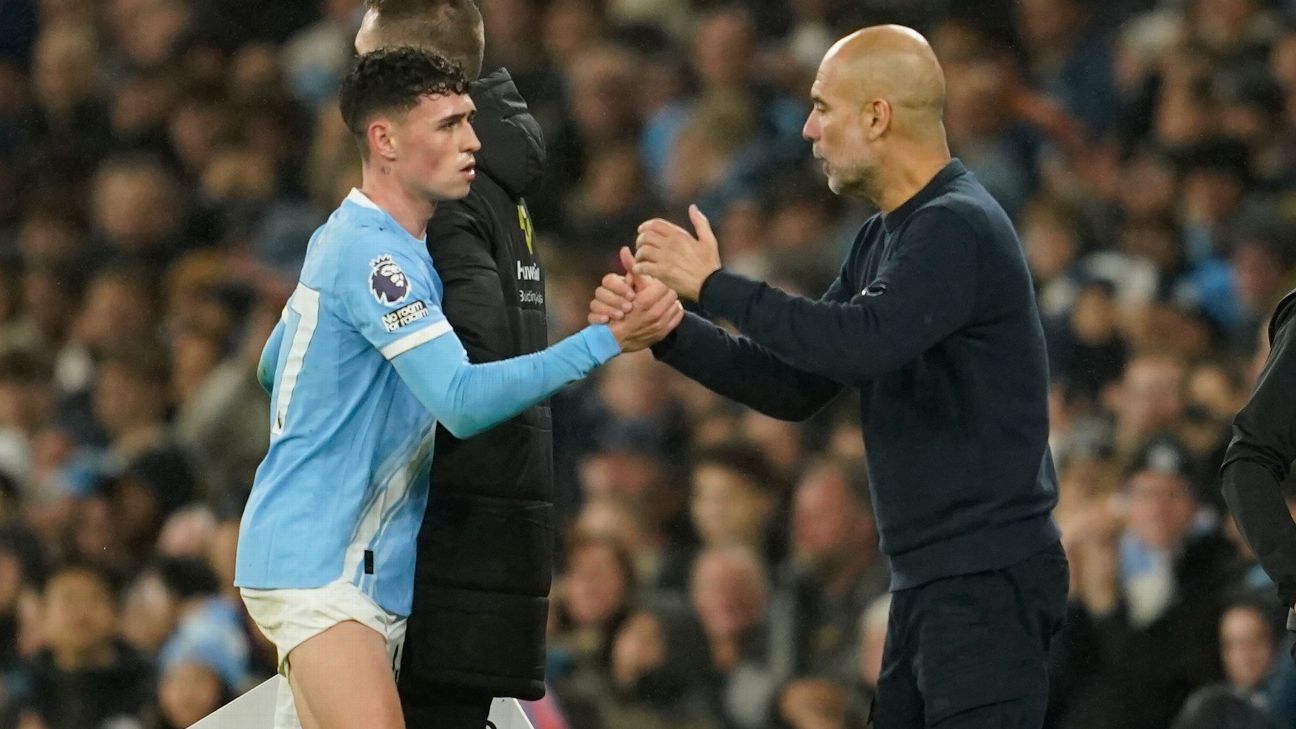 Guardiola: Foden will 'explode' once he rediscovers joy of football - ESPN