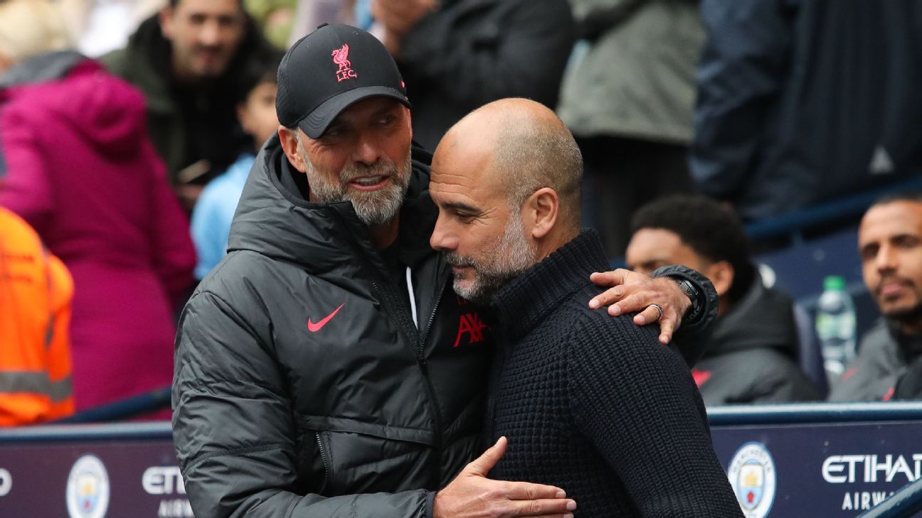 Pep Guardiola: Facing Jürgen Klopp's Liverpool was a 'nightmare' - ESPN