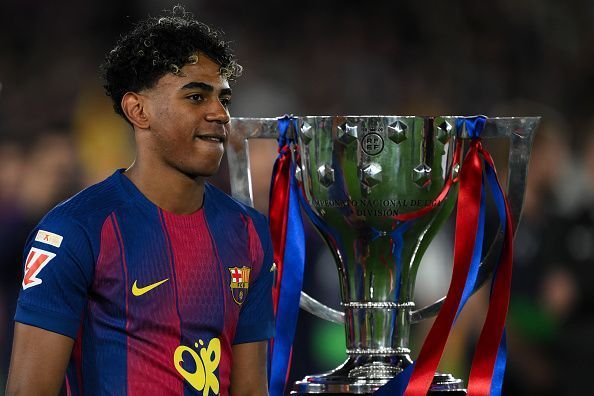 Barcelona's Lamine Yamal named LaLiga Player of the Season - ESPN