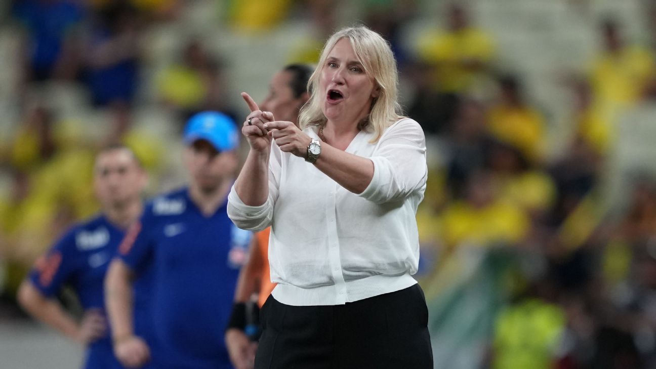 Emma Hayes describes USWNT playing in Brazil as 'experience I will ...
